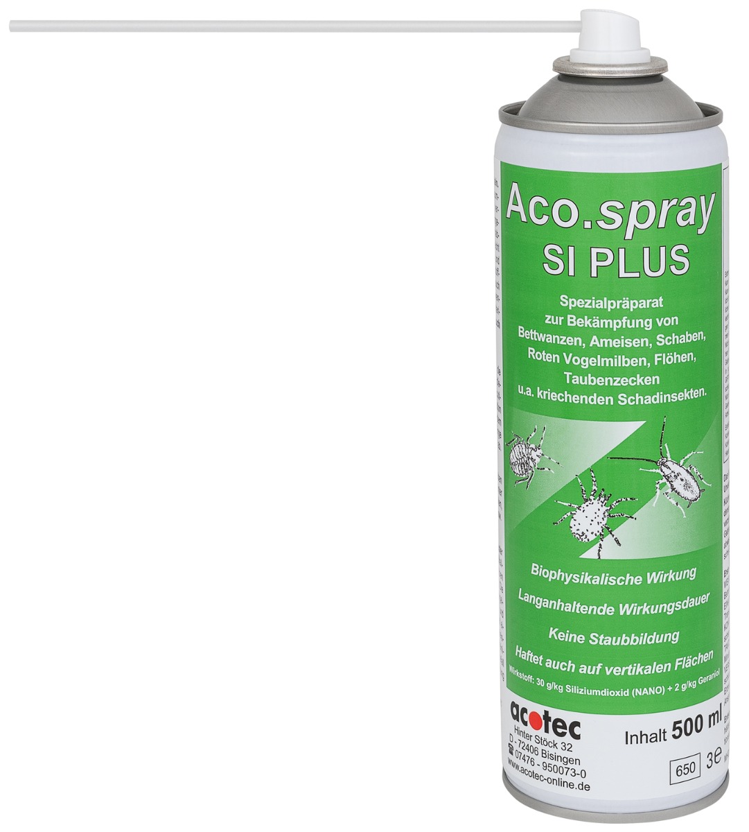 Aco.spray SI PLUS, 500ml - 12 Dosen